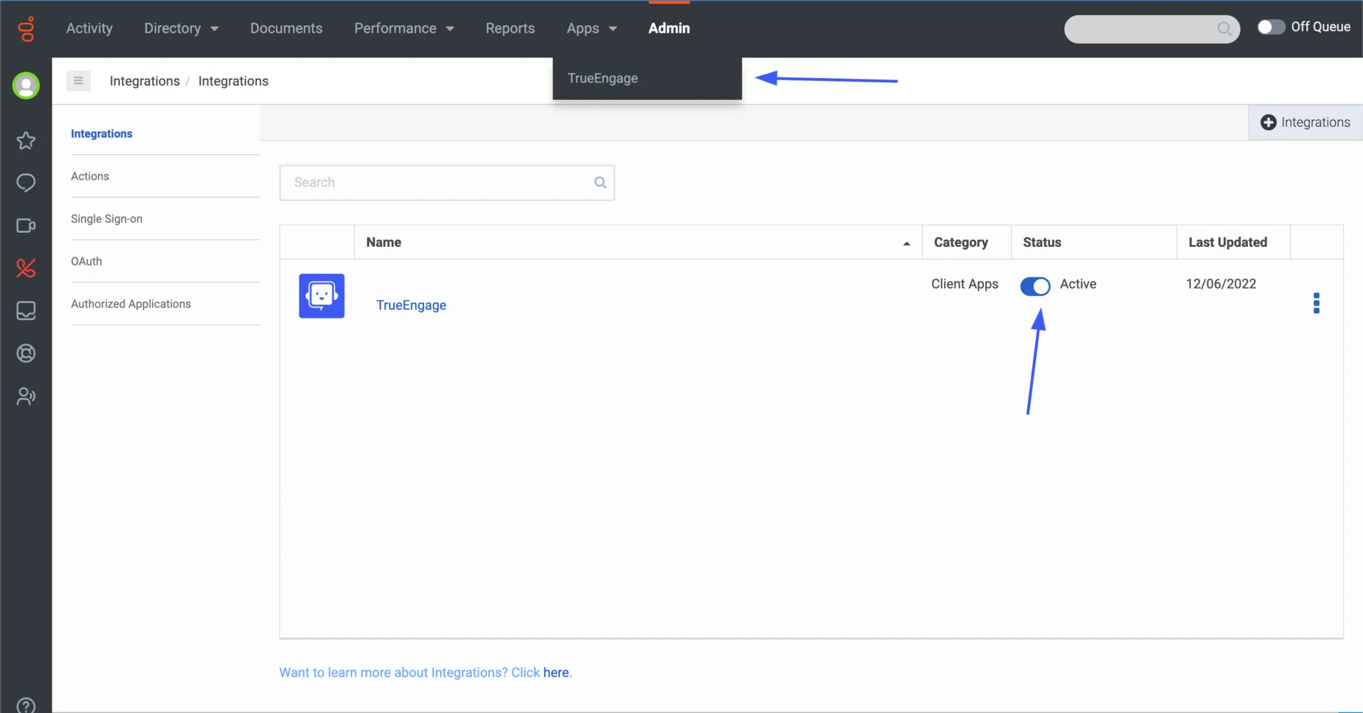 How to deploy TrueEngage from AppFoundry.