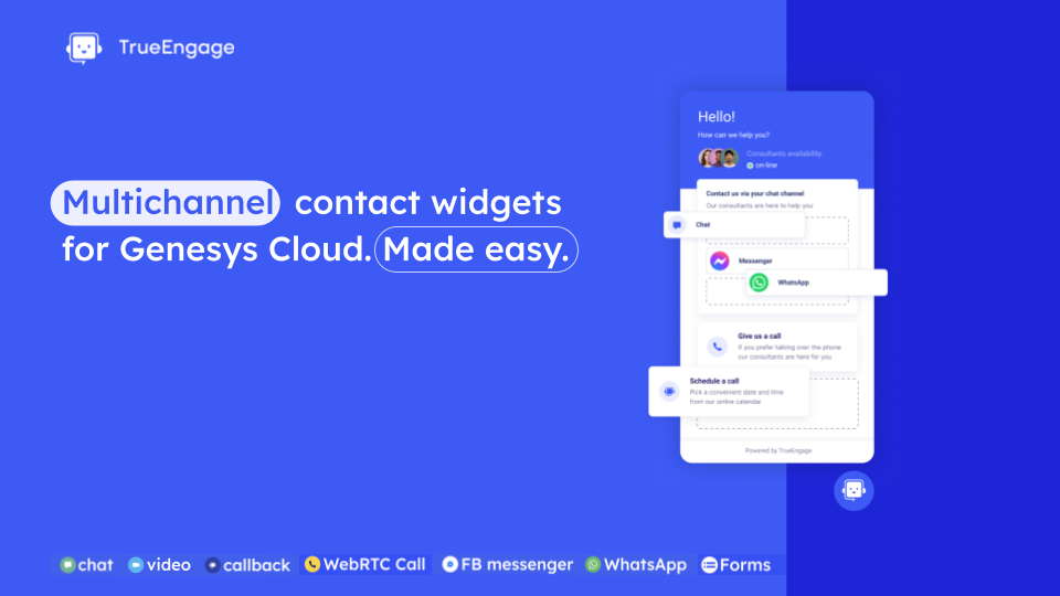Contact Engagement Solution